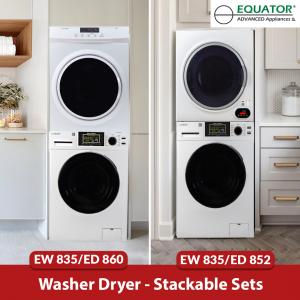 Equator Releases Multi Award-Winning Stackable Washer-Dryer Sets in Ca ...