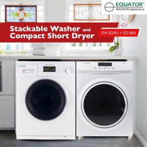 Equator Announces Launch of Super Washer + Compact Vented Dryer Stacka ...